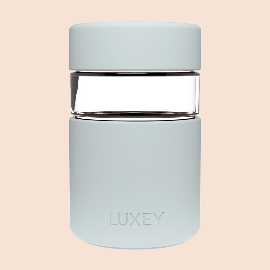 Regular Reusable Glass Coffee Cup 8oz | Luxey Cup – LUXEY CUP