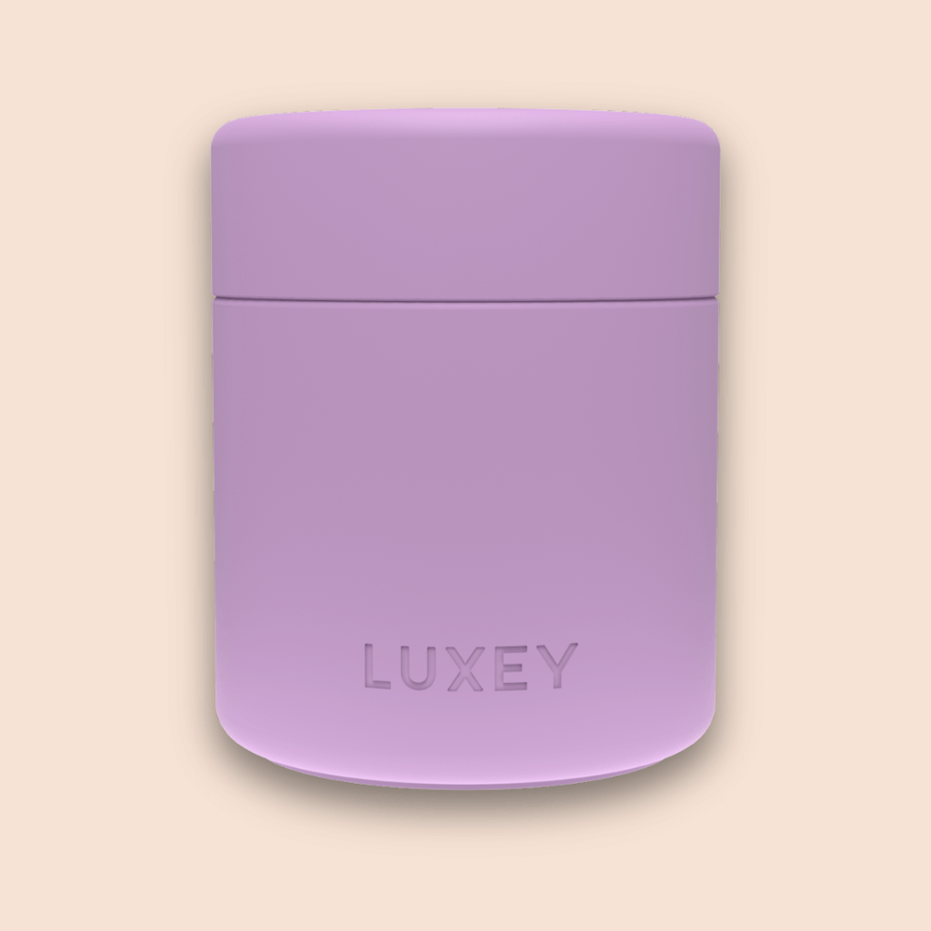 Reusable Glass Snack Container 6oz | Luxey Cup – LUXEY CUP