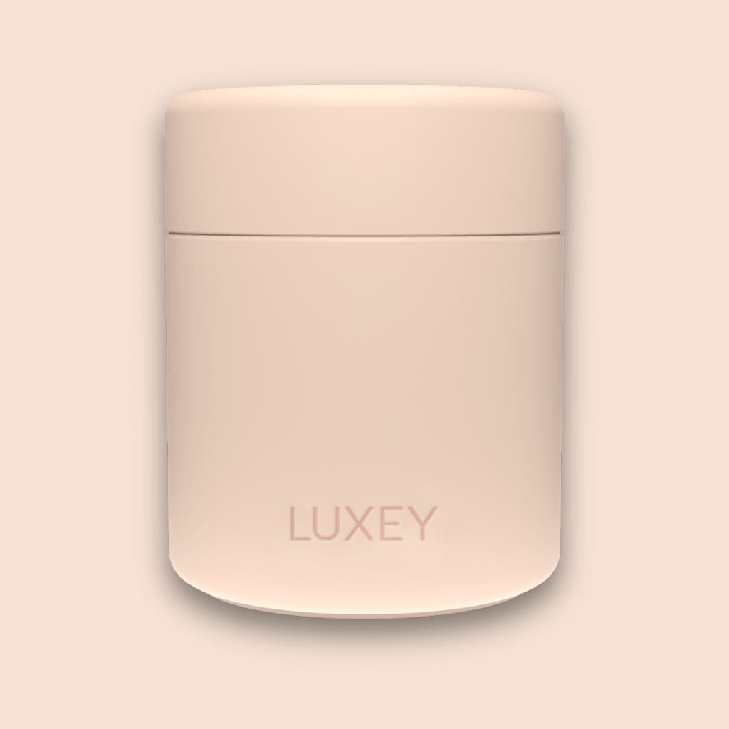 Reusable Glass Snack Container 6oz | Luxey Cup – LUXEY CUP