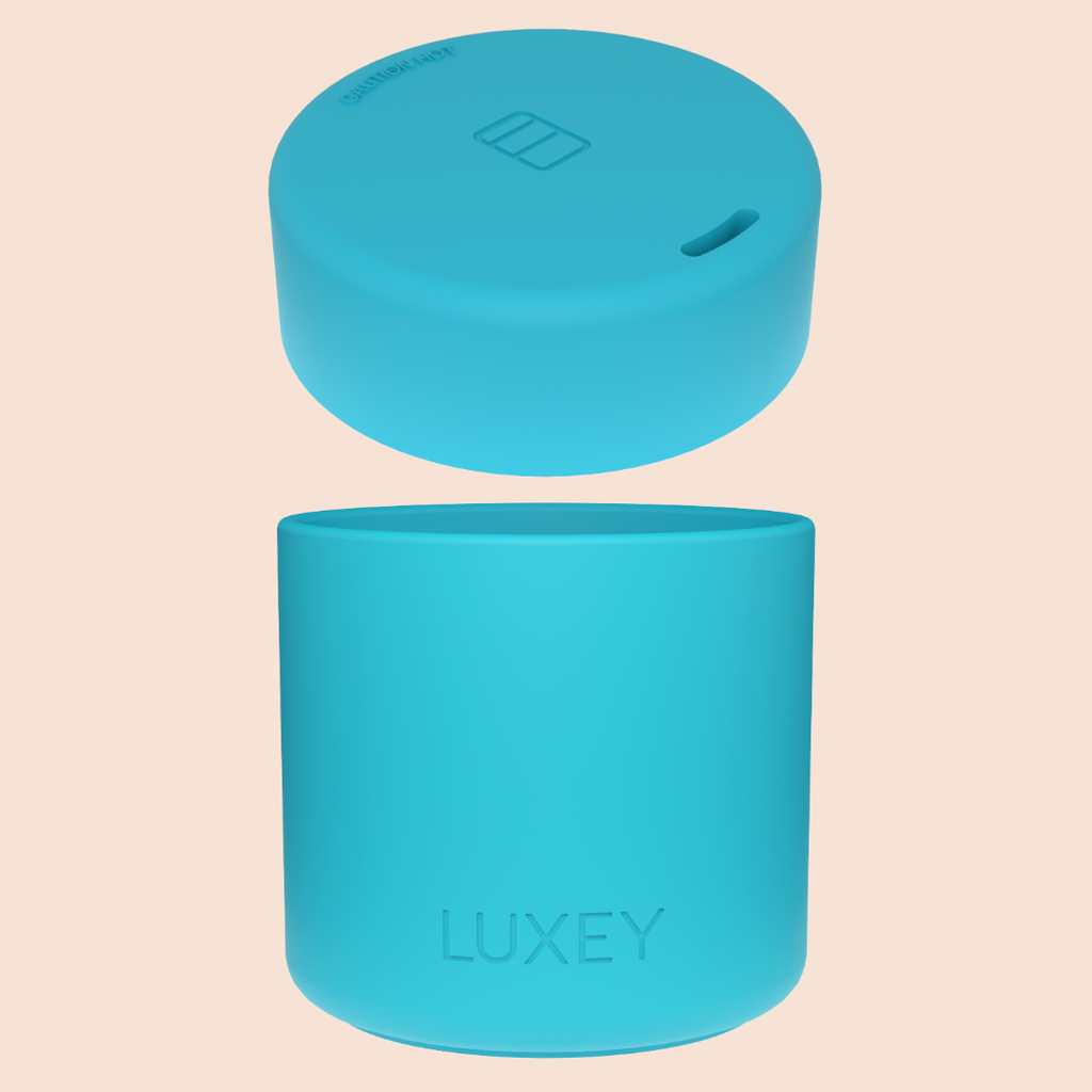Duck Egg MiniLUX 6oz / 177ml Small Reusable Glass Coffee Cup ...