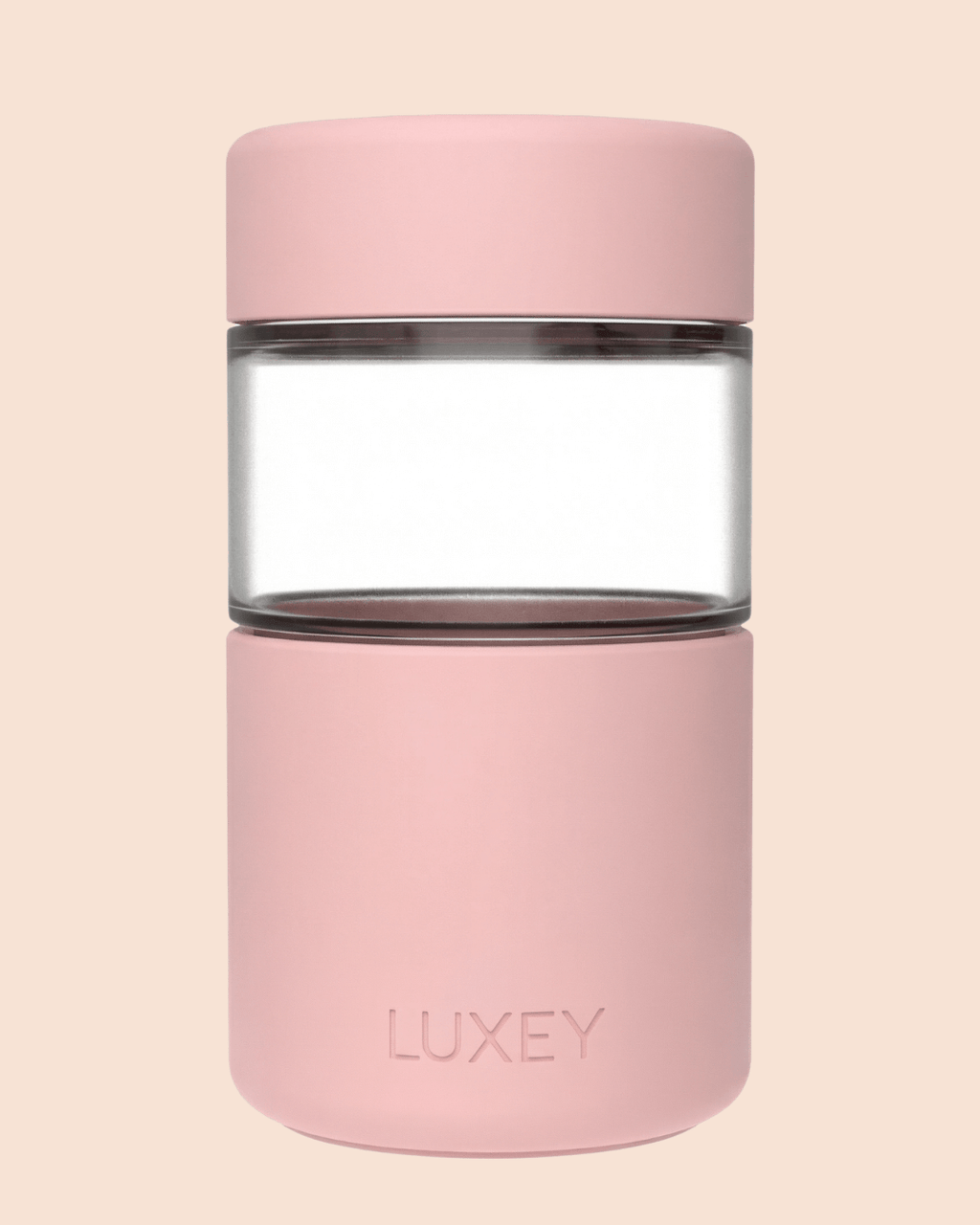 Original 12oz Reusable Glass Coffee Cup – Luxey Cup® – LUXEY CUP